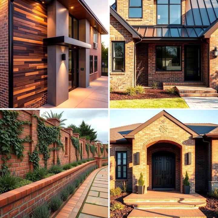 30 Brown Brick Exterior Home Ideas for Timeless Curb Appeal