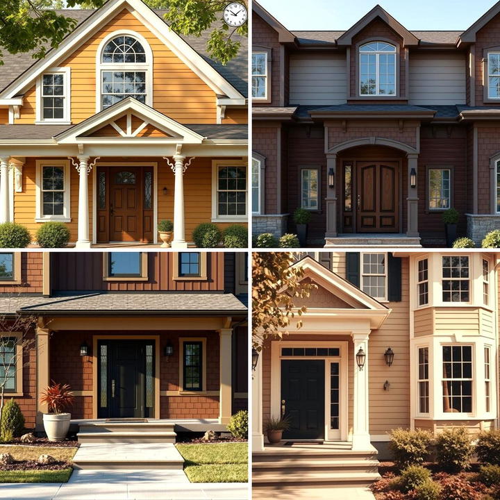30 Brown Exterior House Color Ideas for Warm Curb Appeal
