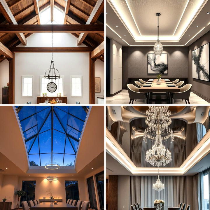 30 Dining Room Ceiling Ideas to Elevate Your Space