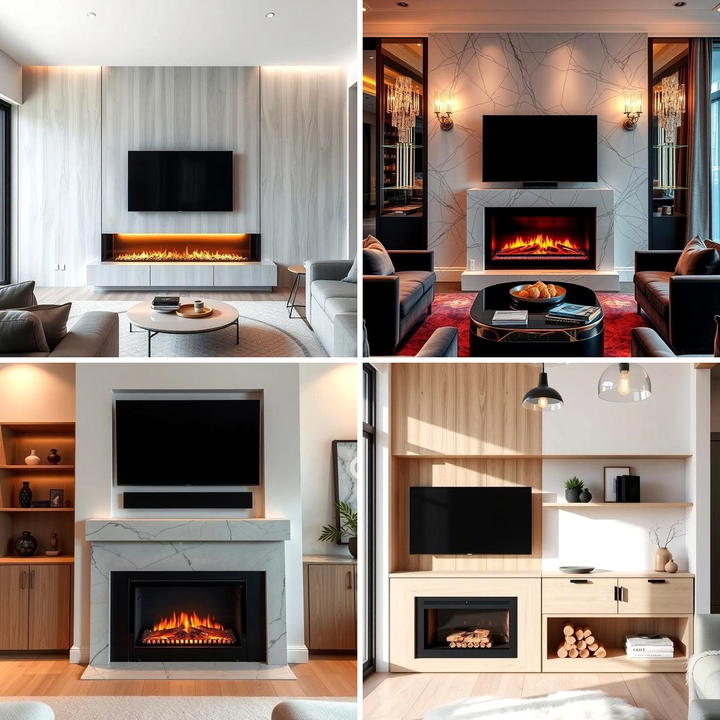 25 Electric Fireplace Ideas for Cozy and Modern Homes