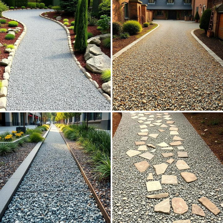 25 Gravel Driveway Edging Ideas for a Polished Look