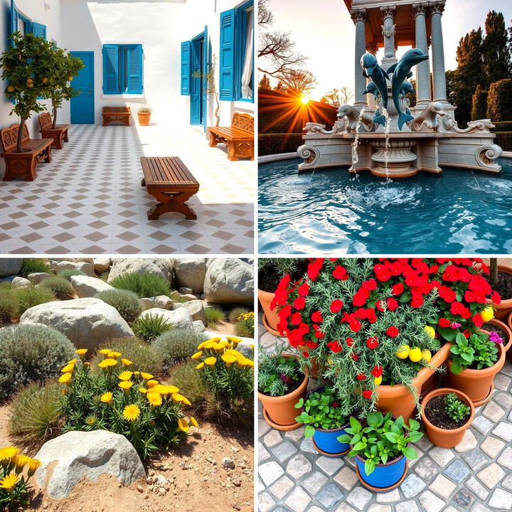30 Greek Garden Ideas: Mediterranean-Inspired Landscaping