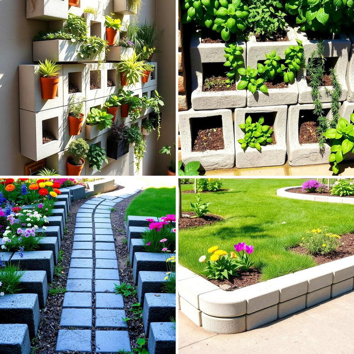 30 Innovative Cinder Block Garden Ideas for Urban Green Spaces