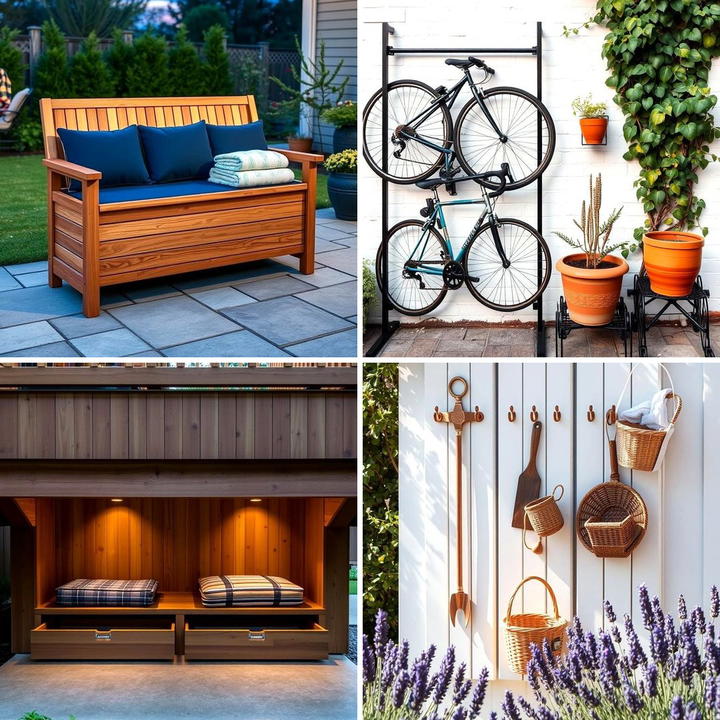 30 Practical Outdoor Storage Ideas for a Tidy Yard
