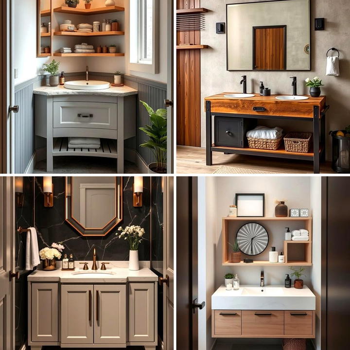 30 Small Bathroom Vanity Ideas for Space-Saving Style