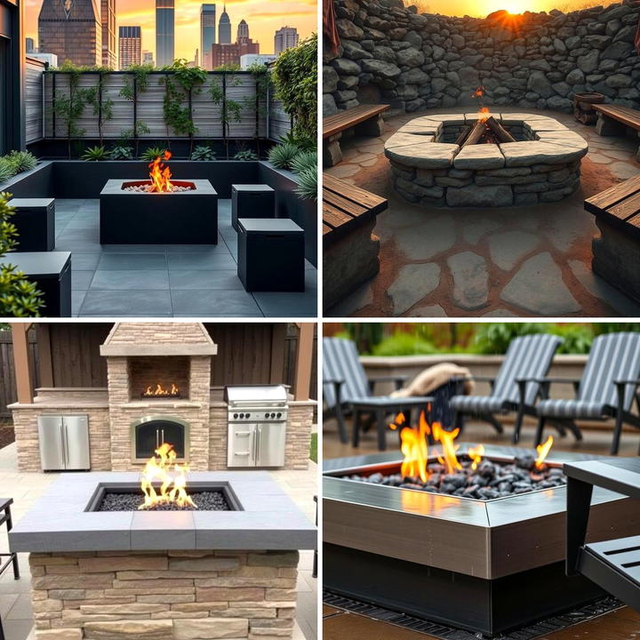 25 Sunken Fire Pit Ideas for a Cozy Outdoor Gathering Spot