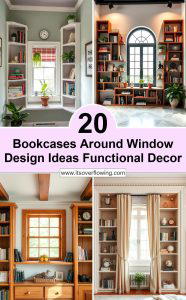 20 Bookcases Around Window Design Ideas: Functional Decor