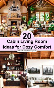 20 Cabin Living Room Ideas for Cozy Comfort