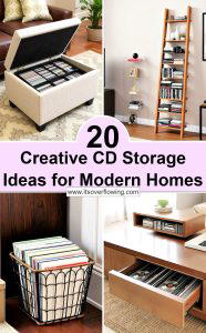 20 Creative CD Storage Ideas for Modern Homes
