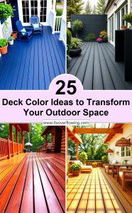 25 Deck Color Ideas to Transform Your Outdoor Space
