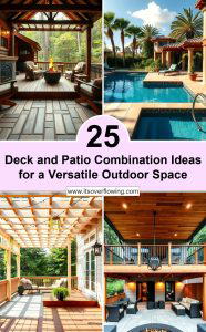 25 Deck and Patio Combination Ideas for a Versatile Outdoor Space