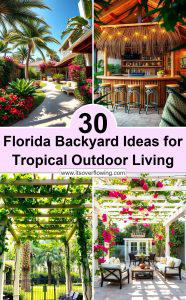 30 Florida Backyard Ideas for Tropical Outdoor Living