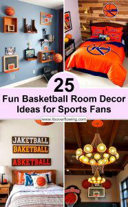 25 Fun Basketball Room Decor Ideas for Sports Fans