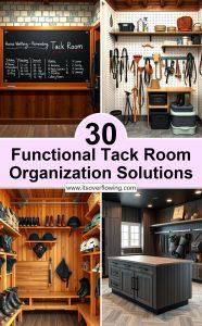 30 Functional Tack Room Organization Solutions