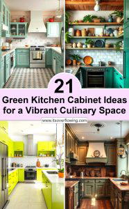 21 Green Kitchen Cabinet Ideas for a Vibrant Culinary Space