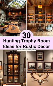 30 Hunting Trophy Room Ideas for Rustic Decor