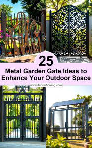 25 Metal Garden Gate Ideas to Enhance Your Outdoor Space