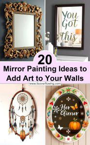 20 Mirror Painting Ideas to Add Art to Your Walls