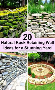 20 Natural Rock Retaining Wall Ideas for a Stunning Yard