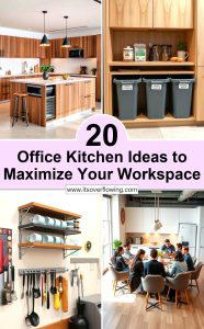 20 Office Kitchen Ideas to Maximize Your Workspace
