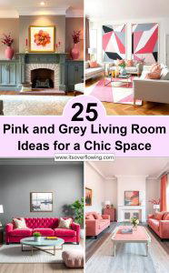 25 Pink and Grey Living Room Ideas for a Chic Space