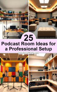 25 Podcast Room Ideas for a Professional Setup