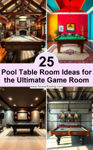 25 Pool Table Room Ideas for the Ultimate Game Room