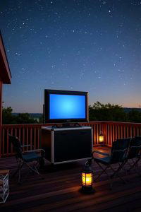 30 Outdoor TV Ideas for Entertainment Under the Sky