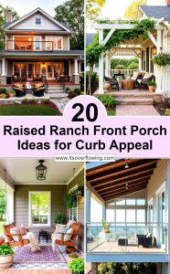 20 Raised Ranch Front Porch Ideas for Curb Appeal