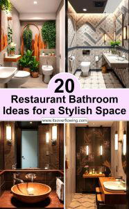20 Restaurant Bathroom Ideas for a Stylish Space