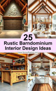 25 Rustic Barndominium Interior Design Ideas