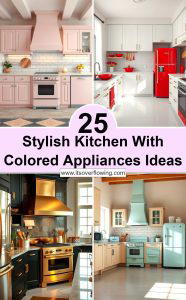 25 Stylish Kitchen With Colored Appliances Ideas