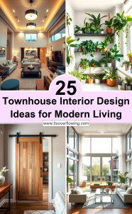25 Townhouse Interior Design Ideas for Modern Living
