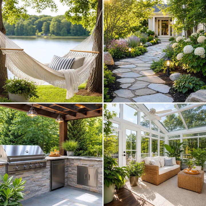 25 Backyard Ideas for Relaxing in a Peaceful Retreat