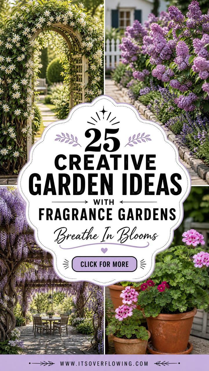 25 Creative Garden Ideas With Fragrance Gardens