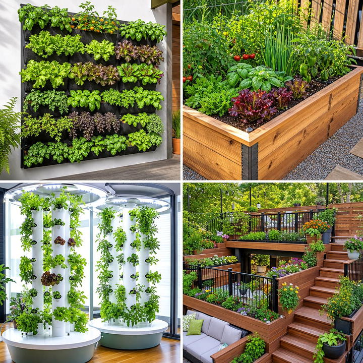 25 Creative Garden Ideas With Salad Gardens for Fresh Harvests