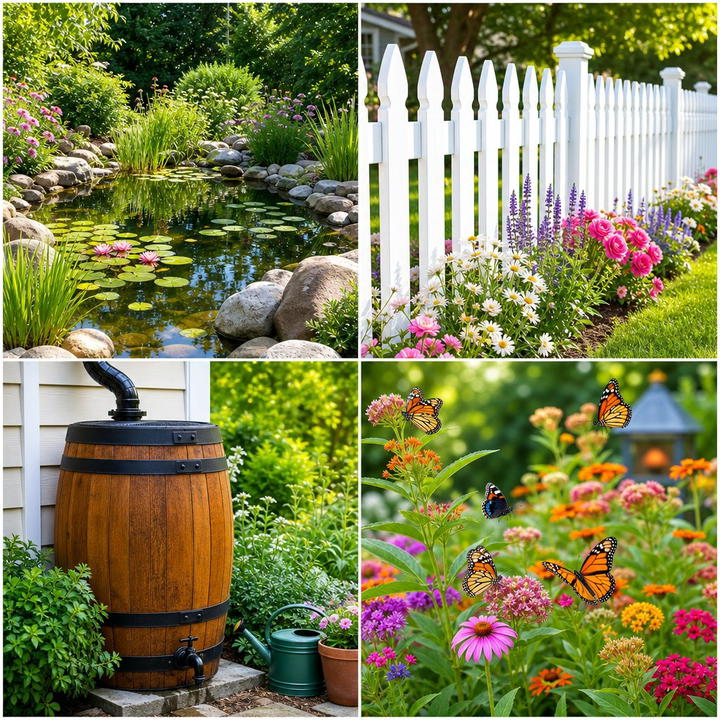 25 Creative Garden Ideas for Rural Homes: Rustic Yard Tips