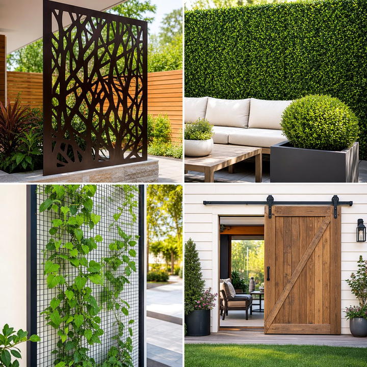 25 Garden Design Ideas With Privacy Screens for Secluded Yards