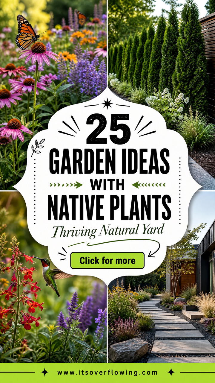 25 Garden Ideas With Native Plants for a Thriving Natural Yard