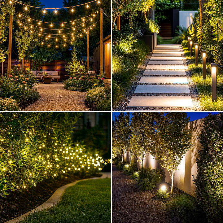 25 Garden Ideas With Pathway Lights for Magical Evenings