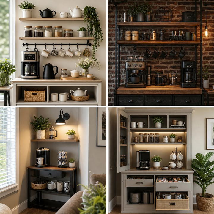 25 Office Coffee Station Ideas to Boost Your Productivity