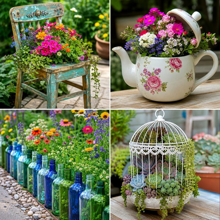 25 Recycled Garden Ideas for Porch Decor That Wow