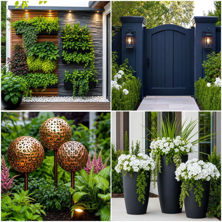 25 garden design ideas with bold contrast: Dramatic Yard Style
