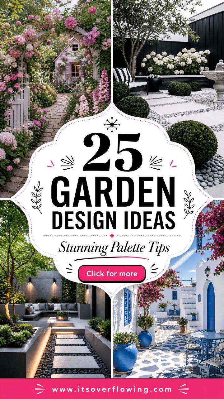25 garden design ideas with color themes: Stunning Palette Tips