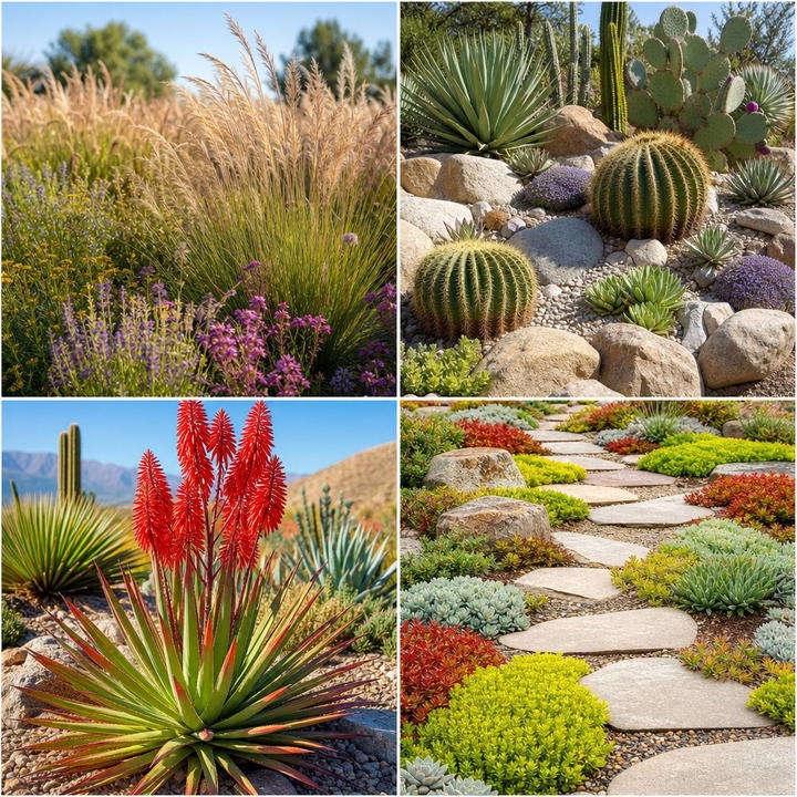 25 garden design ideas with drought tolerant plants: Easy Looks