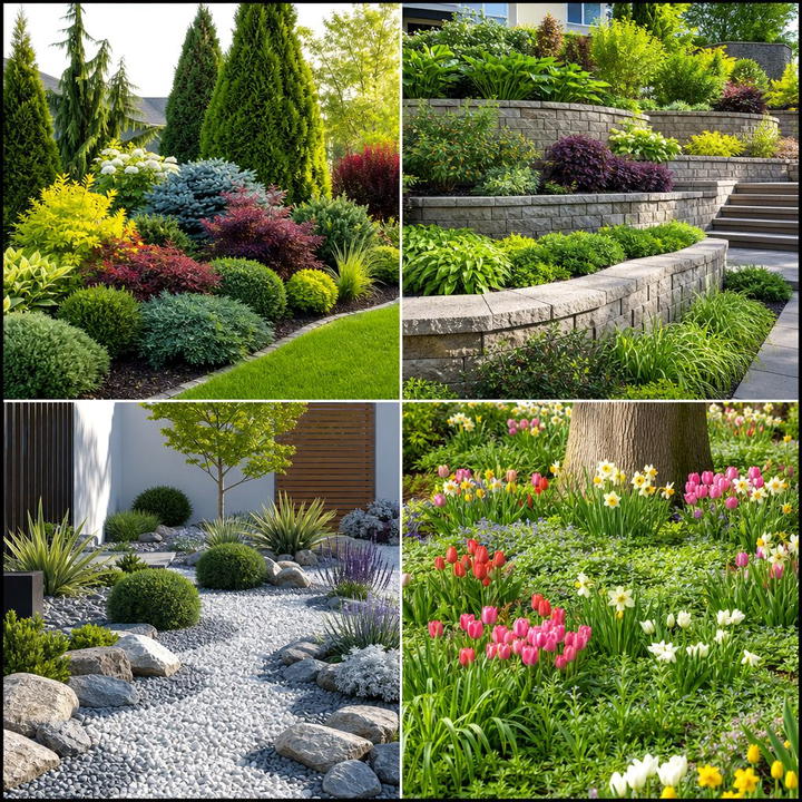 25 garden design ideas with layering for Lush Depth at Home