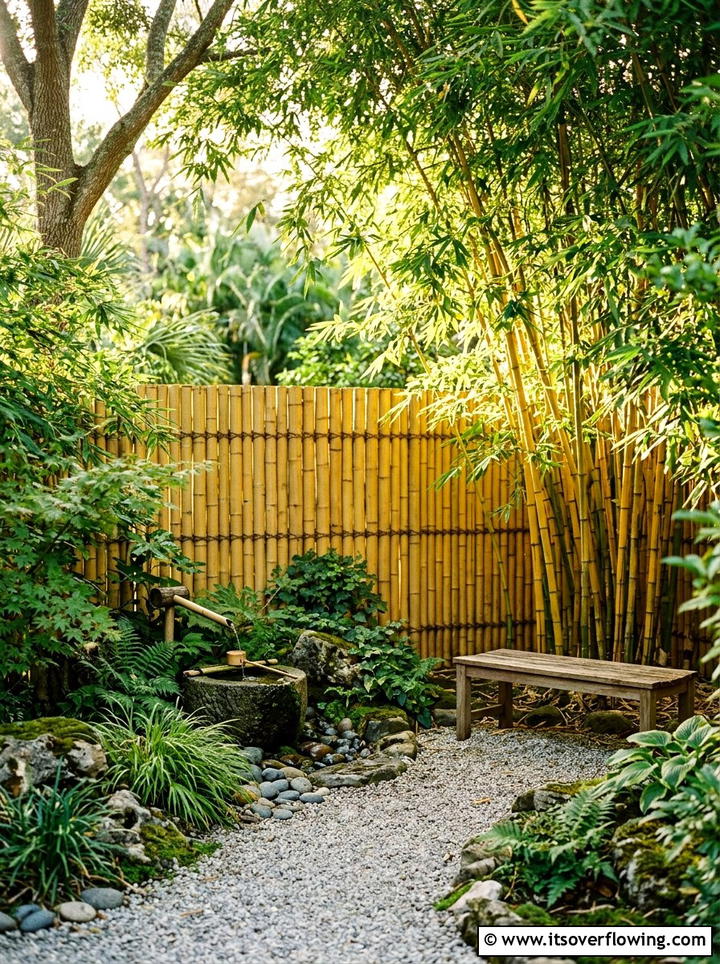 25 backyard ideas with privacy trees for a Secluded Escape