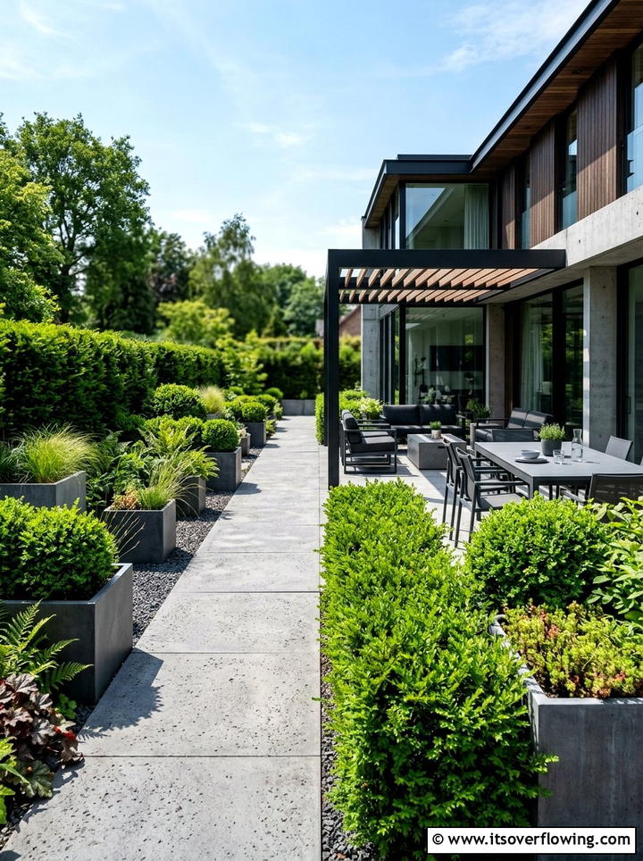 25 creative garden ideas with minimal planting palette for Style