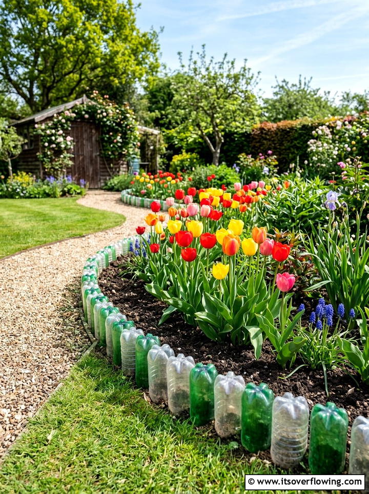 25 Upcycled Garden Ideas With Plastic Bottles to Make