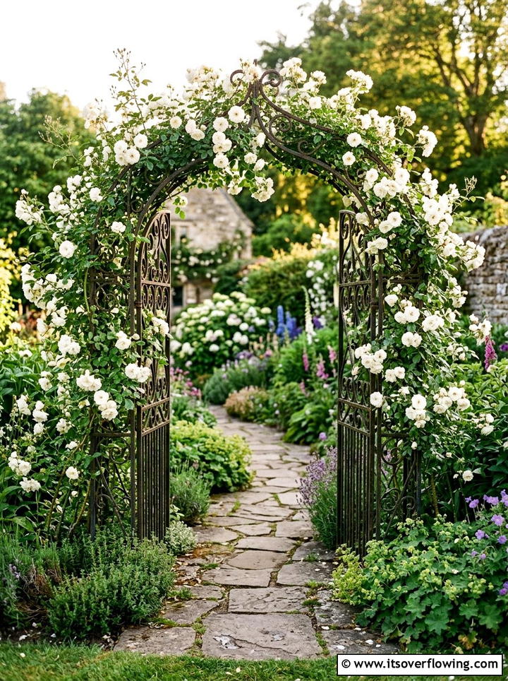 25 Upcycled Garden Ideas With Old Gates for Rustic Charm